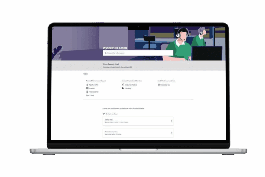 Wynne Service Desk: Expert Product Support & Upgrades